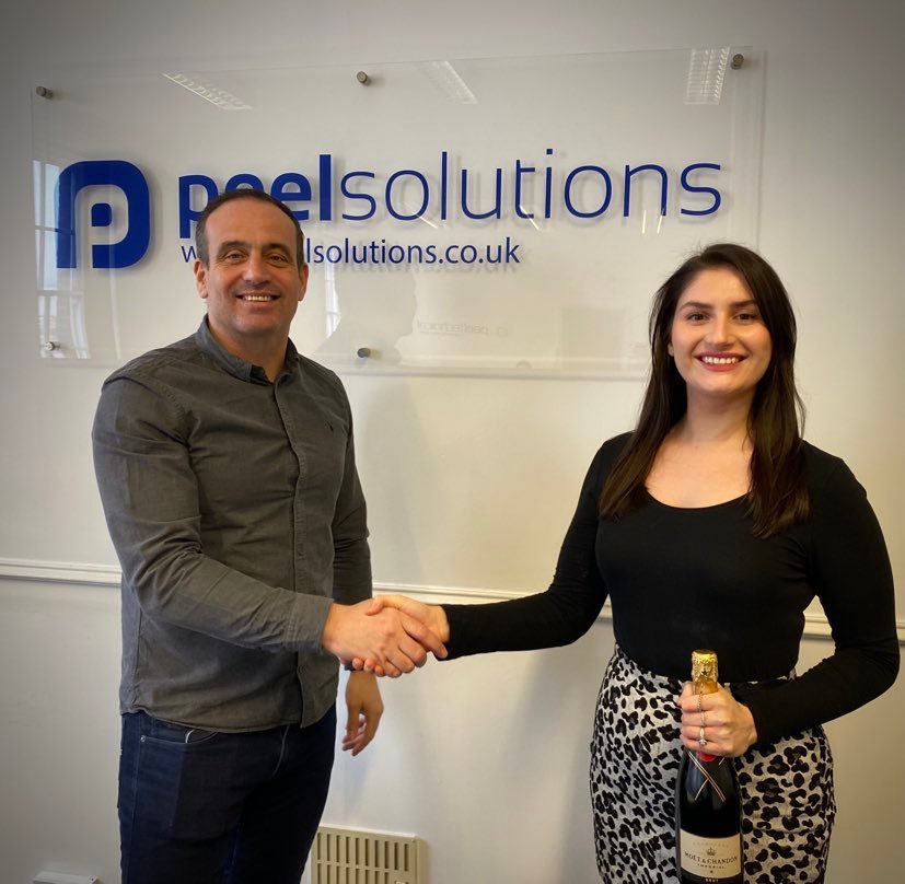 Lucia has been promoted! | Peel Solutions